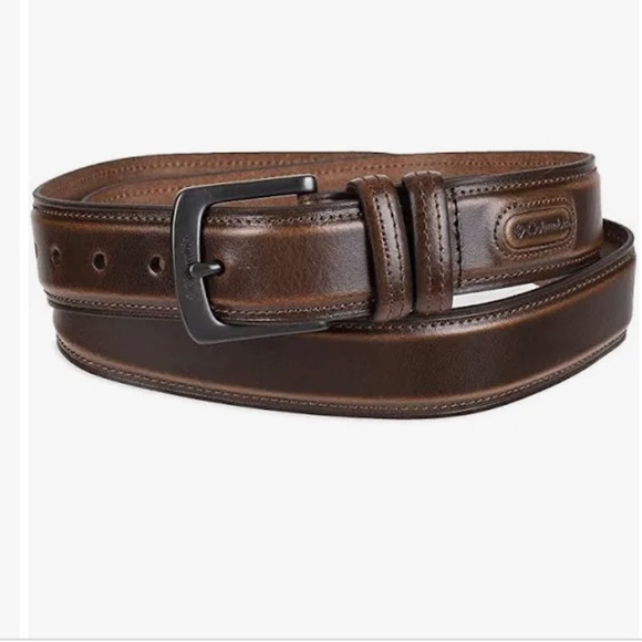 Columbia | Accessories | Columbia Oil Tan Leather Double Loop Belt ...